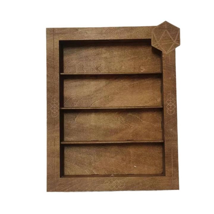 (NWVI) Dice Display Stand Dice Shelf Dice Display Frame Dice Display ...