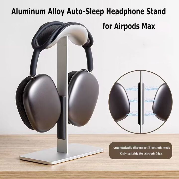 Aluminum Alloy Headphone Stand Detachable Auto-Sleep Headset Holder ...