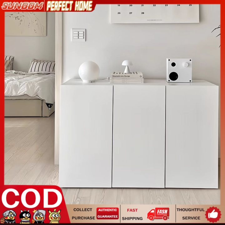 SUNOOM Storage Cabinet Modern Simple Storage Cabinet Multifunctional ...