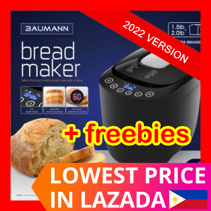 BAUMANN Digital BREAD MAKER MACHINE (2022 VERSION) with FREEBIES SnR ...