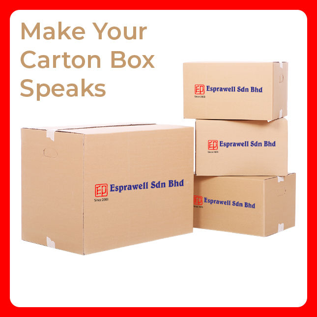 [Custom Made] Carton Box Printing, Cetak Kotak Besar, Packaging ...