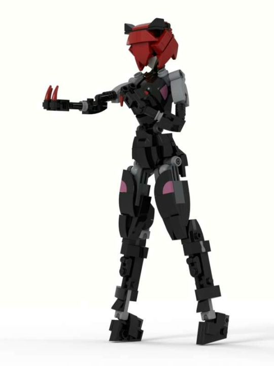 Lego Moc Second Element Machine Girl Sexy And Cute Catwoman Lazada Ph 6256