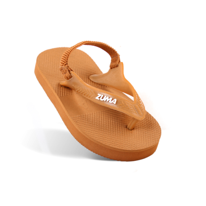 Zuma Baby Classic 7 Honey Ginger, Sandal Jepit Bayi Karet Tali Belakang ...
