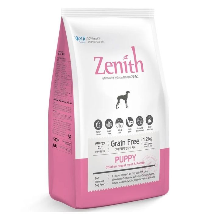 ZENITH Soft Premium Grain Free Puppy Chicken Breast Meat & Potato Dog ...