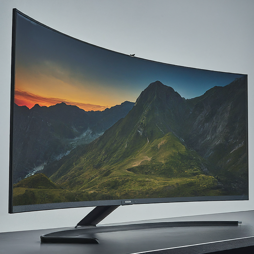 36 Inch Ultra-Wide Curved Monitor, OLED Display, USB Type C, G-Sync ...