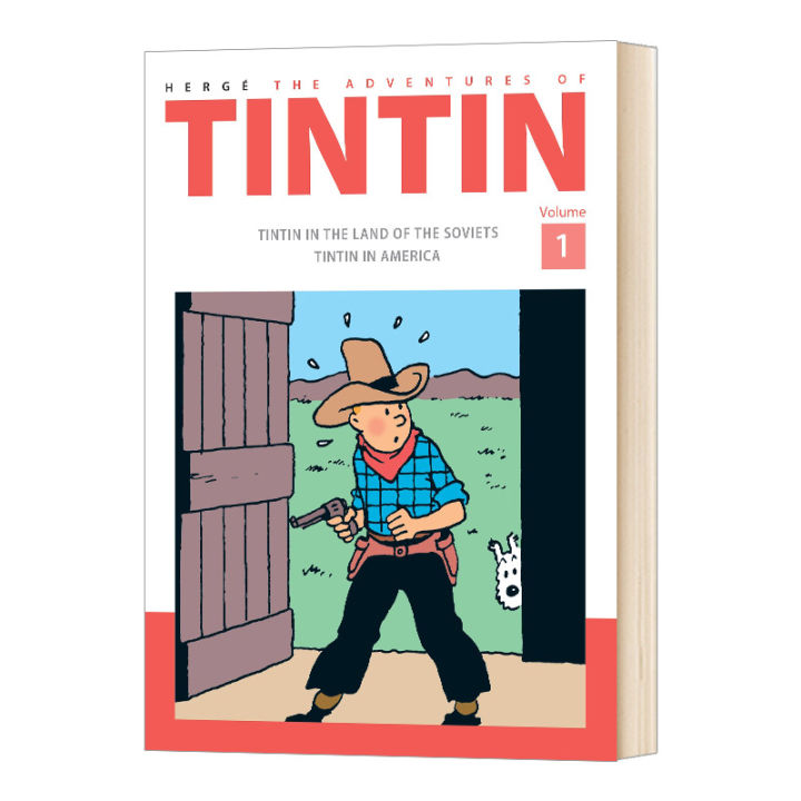 The adventures of Tintin Volume 1 original English comic books imported ...