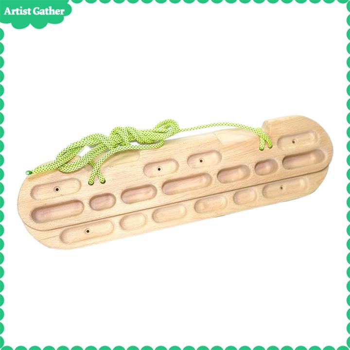 Artist Gather Climbing Hangboard Climbing Board Pull up Fingerboard ...