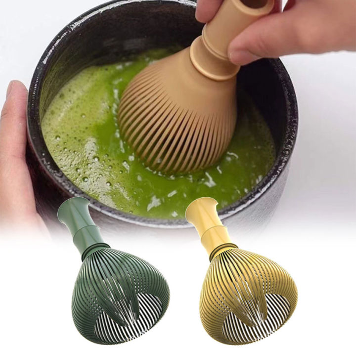 Reusable Resin Matcha Whisk, Traditional Dishwasher Safe Mixer, Green ...