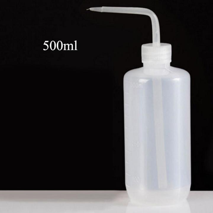 250/500ml Curved Spout Plastic Watering Can Squirt Squeeze Spray Bottle ...