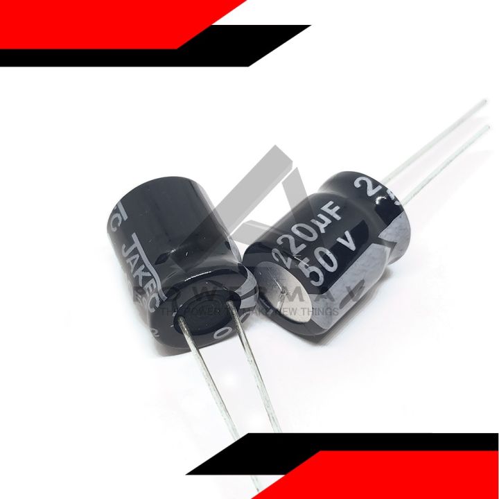 2pcs original 220uf 50v Capacitor Electrolytic Capacitor Low Leakage ...