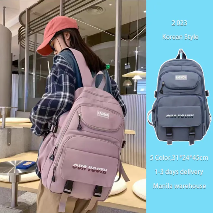 New Korean Edition Girls' School Bag Multi functional Waterproof ...