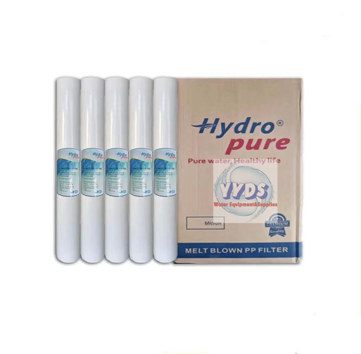 Hydropure Sediment Filter 20" SL 1 Micron/5 Micron/ 10 Micron/20 Micron ...