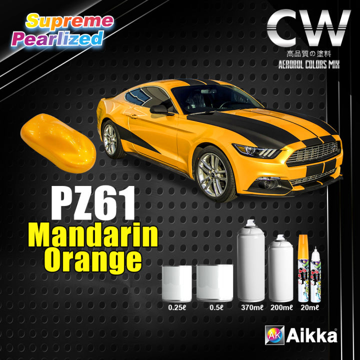 2K Paint AIKKA PZ61 Mandarin Orange Supreme Pearlized Series Automotive ...