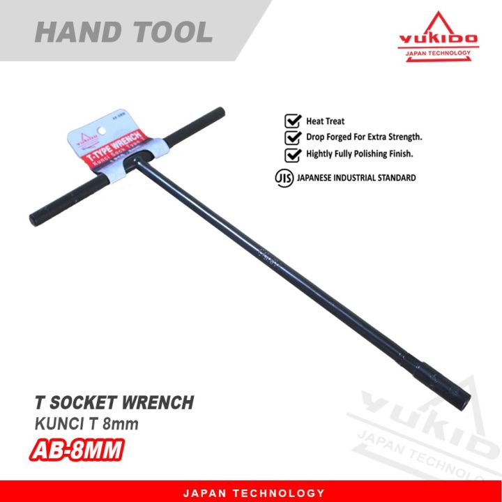 Tekiro Kunci Sock T 8 MM - Hitam / Kunci Sok T 8 MM Asia Baud | Lazada Indonesia