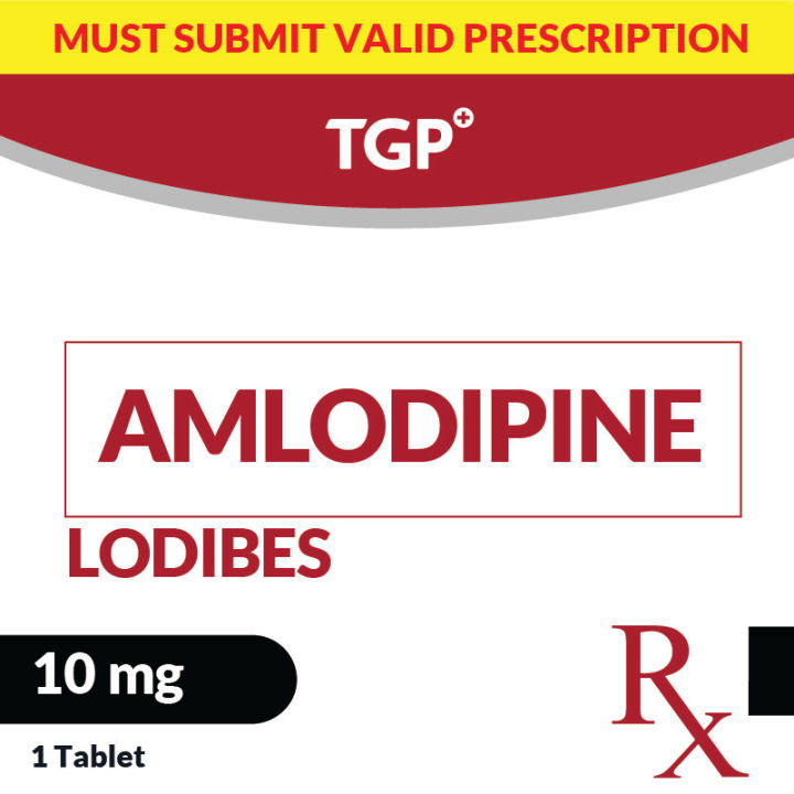 Rx: LODIBES Amlodipine 10mg Film-coated Tablet | Lazada PH