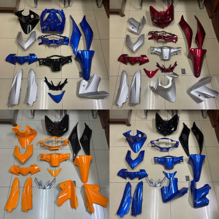 HONDA WAVE110 WAVE 110 WAVE110RS WAVE 110 RS FULL BODY COVER SET ALL SET BODY COVER SET KAVER ...