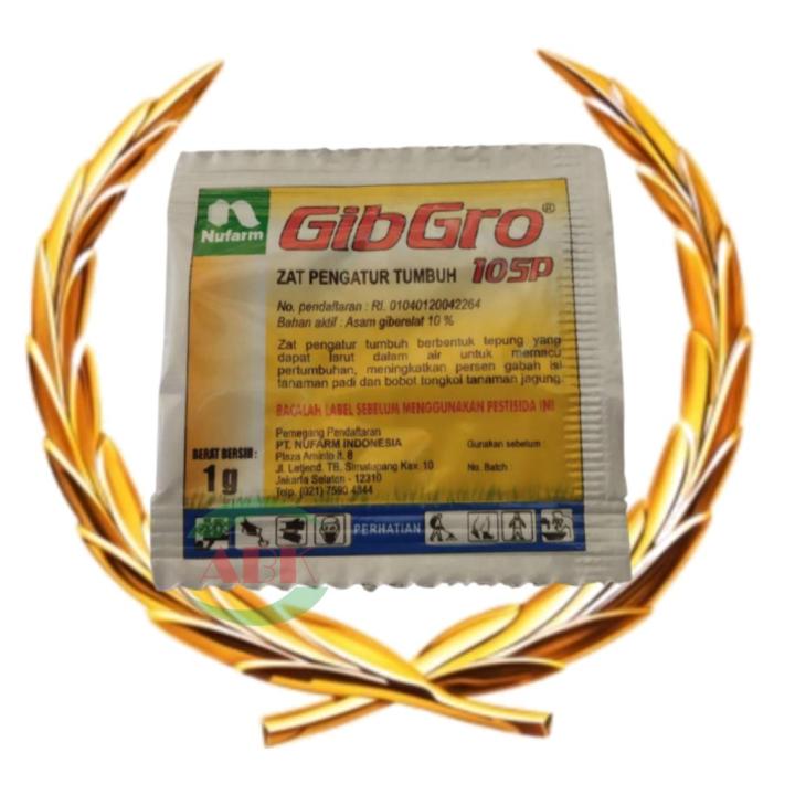 [OFFICIAL SELLER] NUFARM GIBGRO 10SP ZAT PENGATUR TUMBUH (PEK HUN) 100% ...
