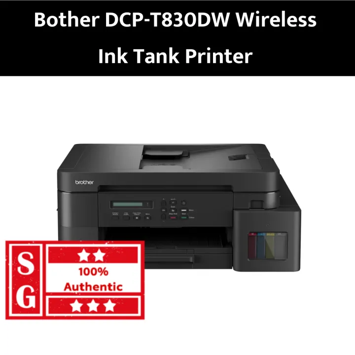 Brother DCP-T830DW Ink Tank Printer Duplex Printing All In One Printer ...