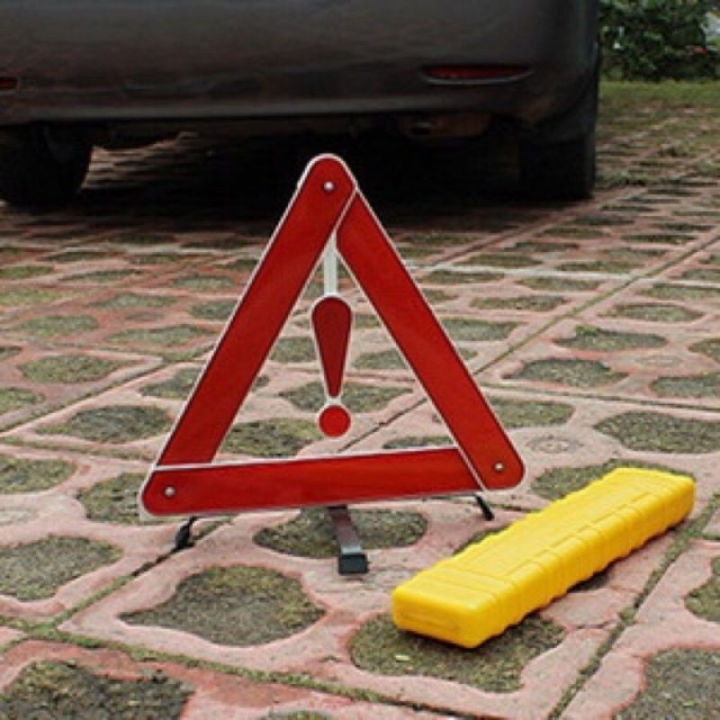 AUTOFun Car Vehicle Emergency Breakdown Warning Sign Triangle ...