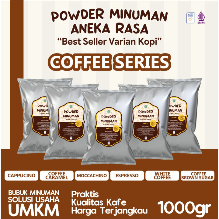 Bubuk Serbuk Minuman Varian Rasa Kopi Coffee Flavor Powder Standar 1 kg ...