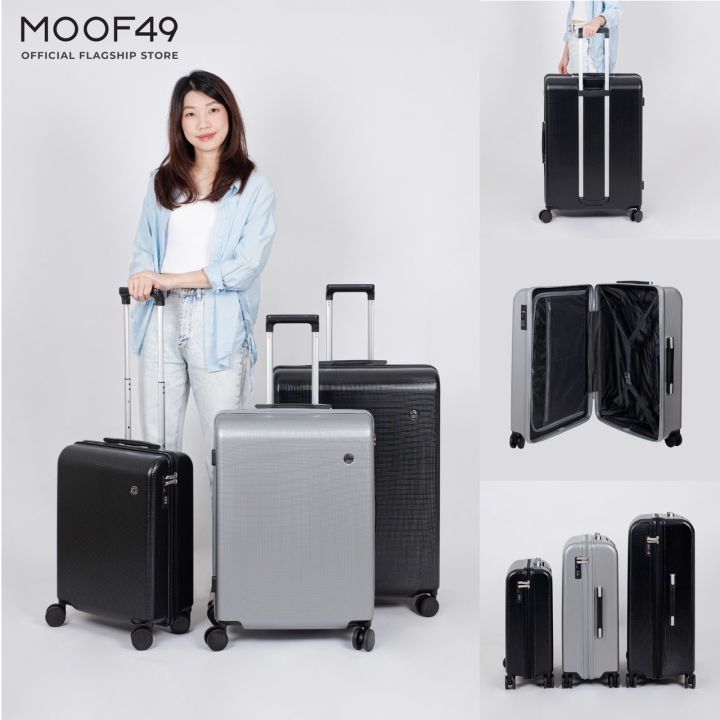 MOOF49 กระเป๋าเดินทางรุ่น OUTER Luggage ขนาด (20"/24"/28") วัสดุ PC100% (รับประกัน 1 ปี ...