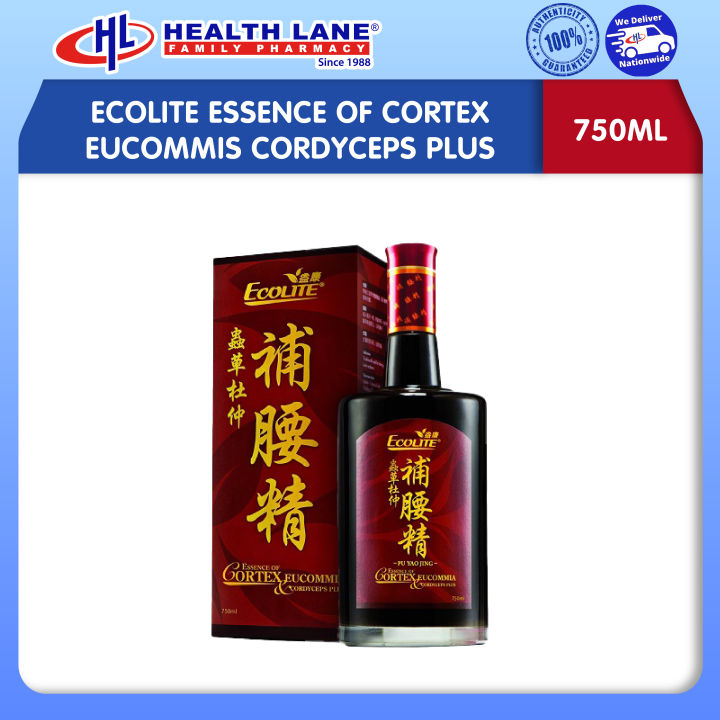 ECOLITE ESSENCE OF CORTEX EUCOMMIS CORDYCEPS PLUS 750ML | Lazada