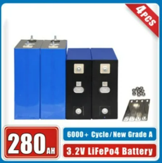BRANDNEW - 4PCS 280AH CELL 3.2V Lf280K Prismatic LiFePO4 Cell. | Lazada PH