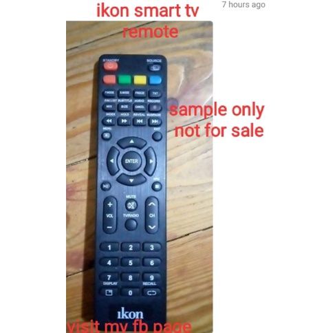 ikon smart tv remote,100 na gagana sa tv mo, | Lazada PH