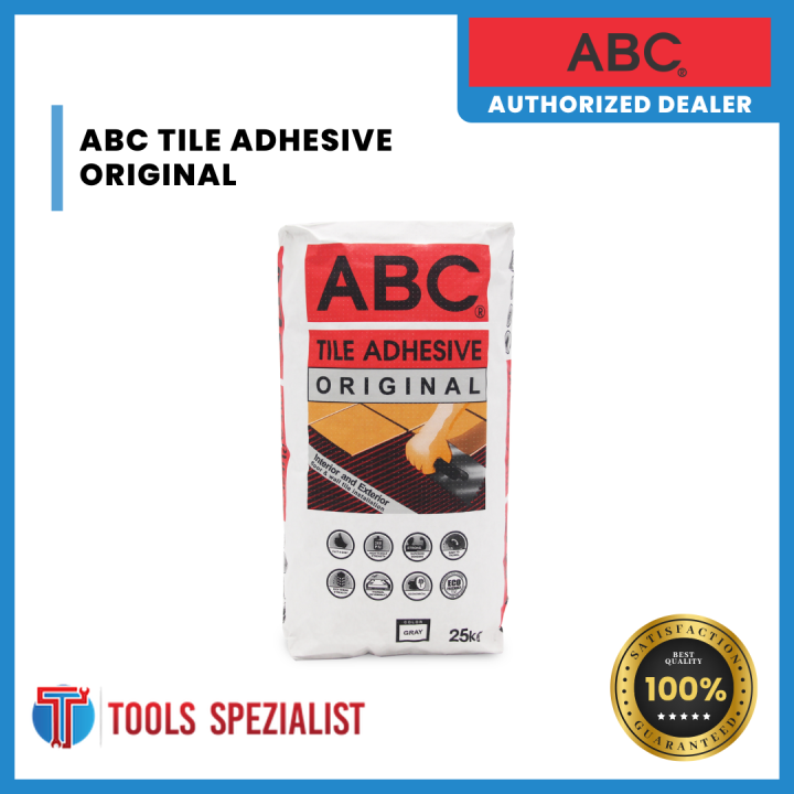 ABC TILE ADHESIVE 25KG/BAG | Lazada PH