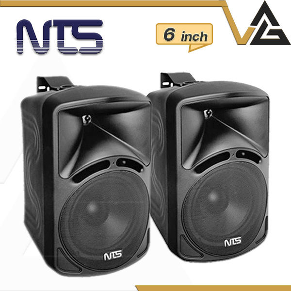 NTS NC-602 ลำโพง ติดผนัง 6นิ้ว ตู้ลำโพง 50W ติดตั้ง ห้องประชุม คาเฟ่ ร้านกาแฟ ร้านอาหาร Speaker ...