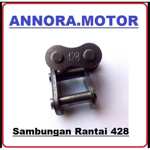 Sambungan Rantai 428 / Spi Penyambung Rante Motor Ukuran 428 | Lazada ...