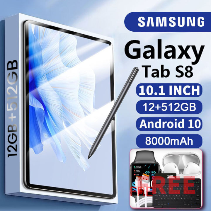 Tablet murah baru 10.1inch(RAM12GB+ROM512GB) Galaxy Tab S8/S9/Pro 11 ...
