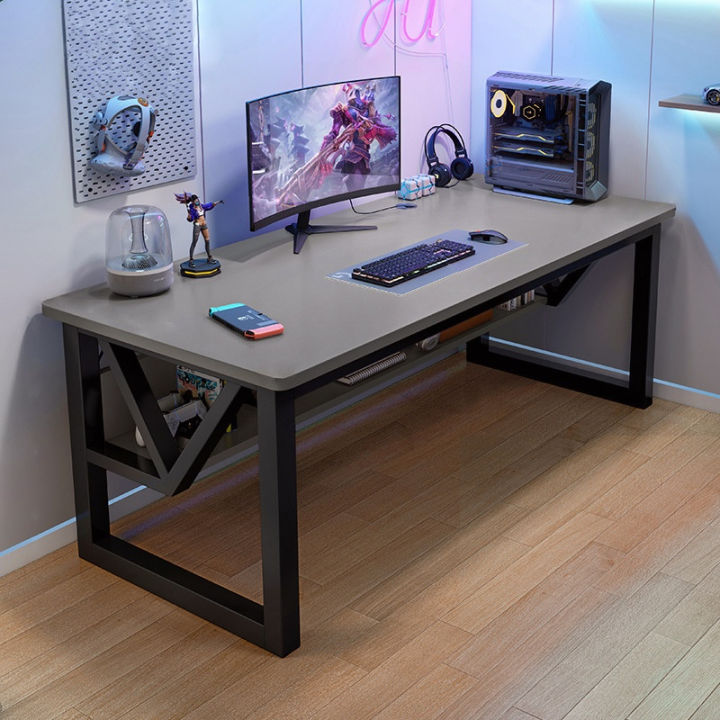 [READY STOCK] Computer Desk Desktop Gaming Desk Modern Office Bedroom ...