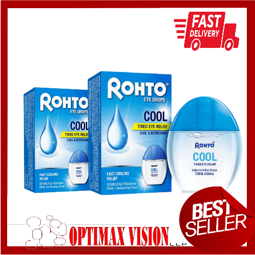 Rohto Cool Eye Drop x 2 box ( With or without contact lens) (Expiry ...