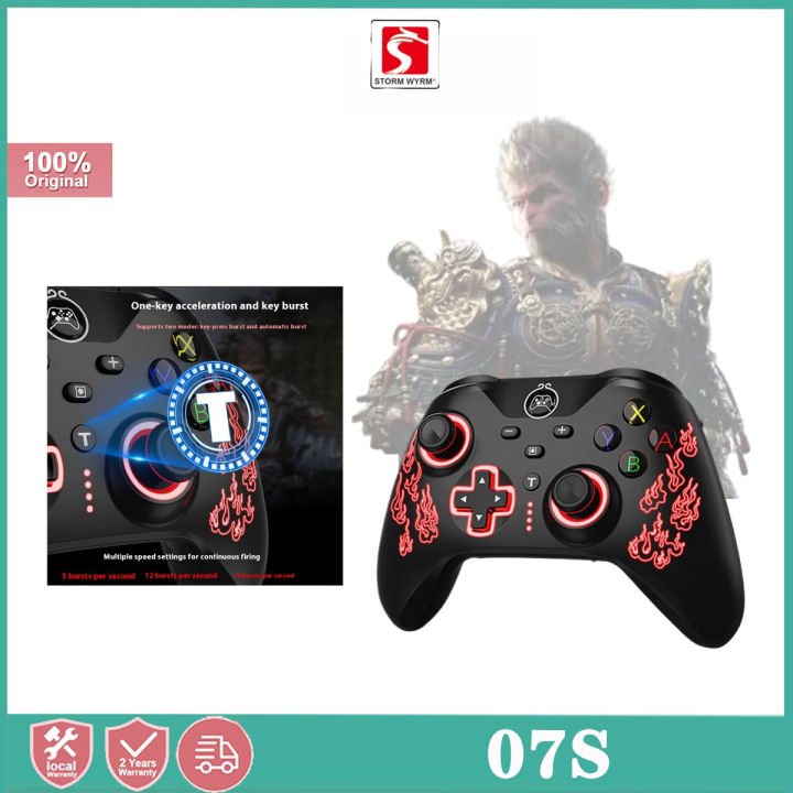 STORM WYRM 07s Black Myth Wukong Game Handle, Wireless Bluetooth Dual ...