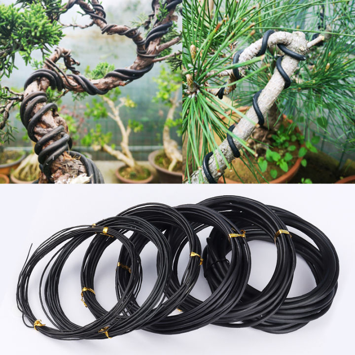 Black Anodized Aluminum Bonsai Training Wire 6 Sizes for Plant Shapes ...