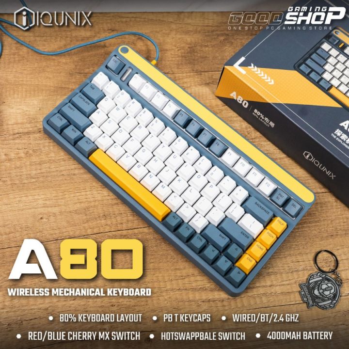 IQUNIX A80 Explorer Wireless Mechanical Keyboard | Lazada Indonesia