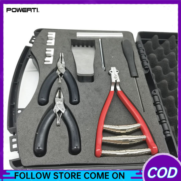 Badminton Racket Stringing Combo Tools With Starting Clamp Stringing ...