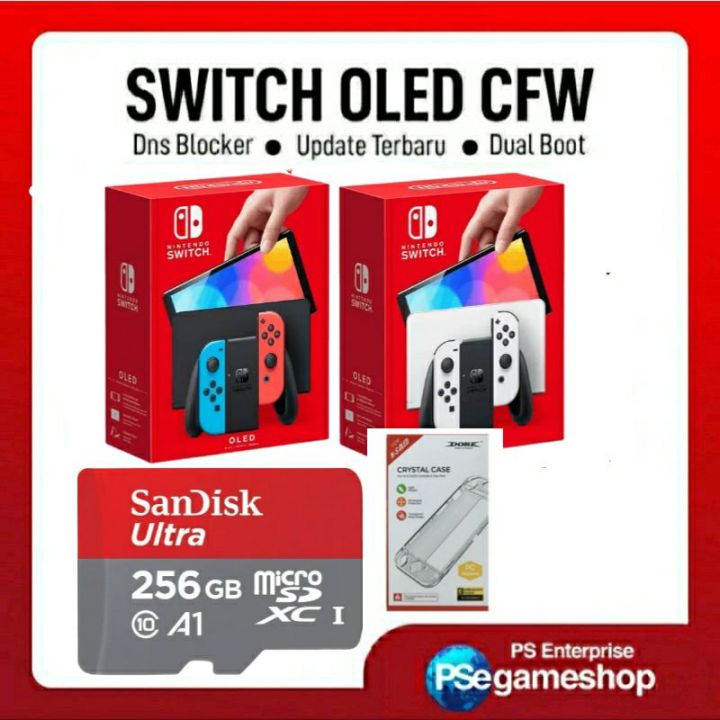 Nintendo Switch OLED CFW Full Game 256GB | Lazada Indonesia
