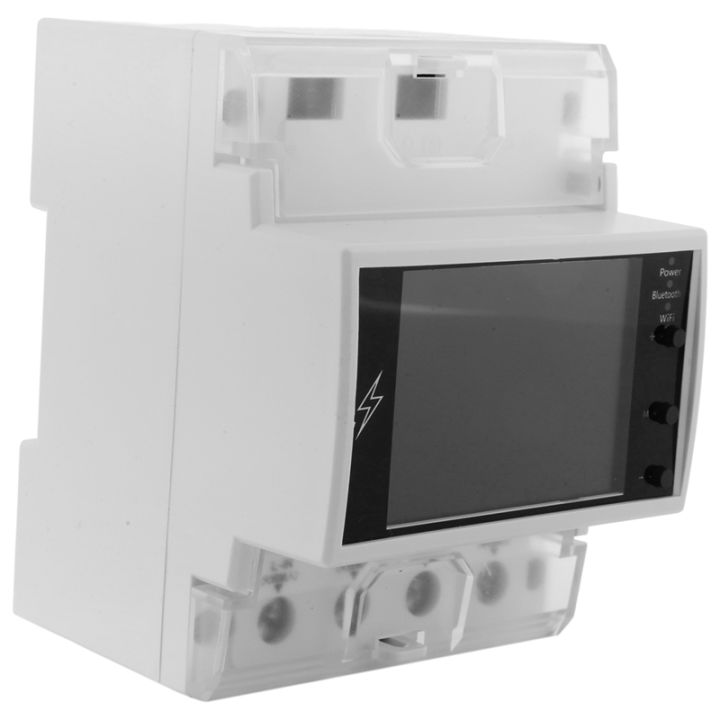 AT4PB Din Rail AC Monitor 110V 220V 100A Voltage Current Power Factor ...