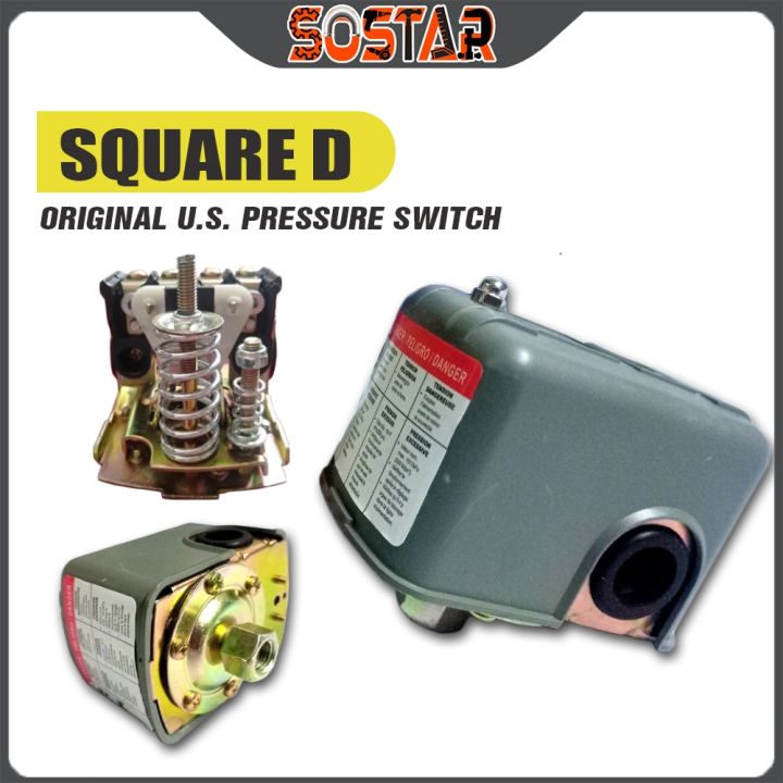 U.S Square D Pressure Switch Original Automatic Water Pump Jet Pump Switch Heavy-Duty 9013 FSG-2 ...