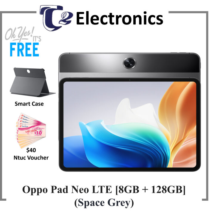 Oppo Pad Neo Free Ntuc Voucher / Wifi Version (6GB RAM + 128GB ROM ...