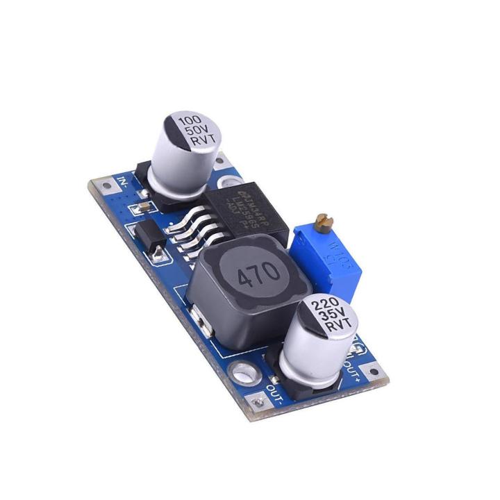LM2596 DC-DC Adjustable Step Down Power Module 4V-40V to 1.25V-35V 3A ...