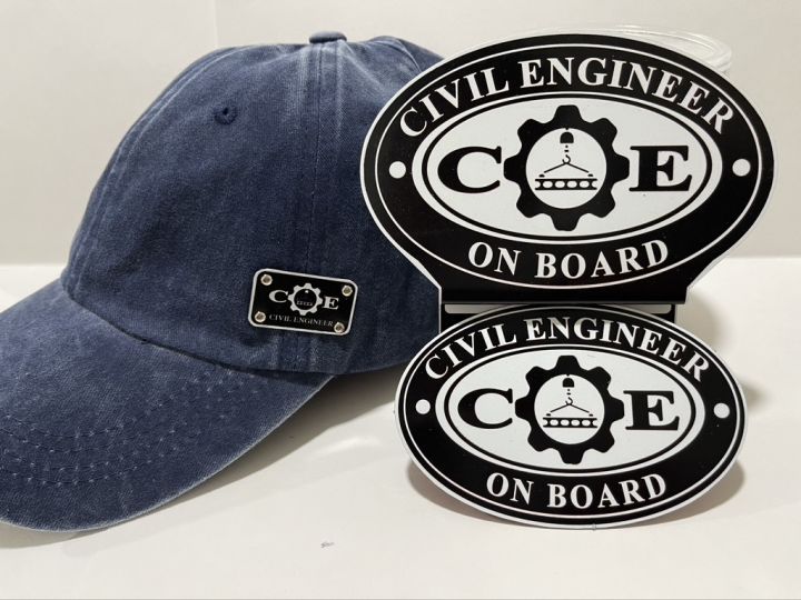 IdYourCar! - Civil Engineer Emblems & Merch | Lazada PH