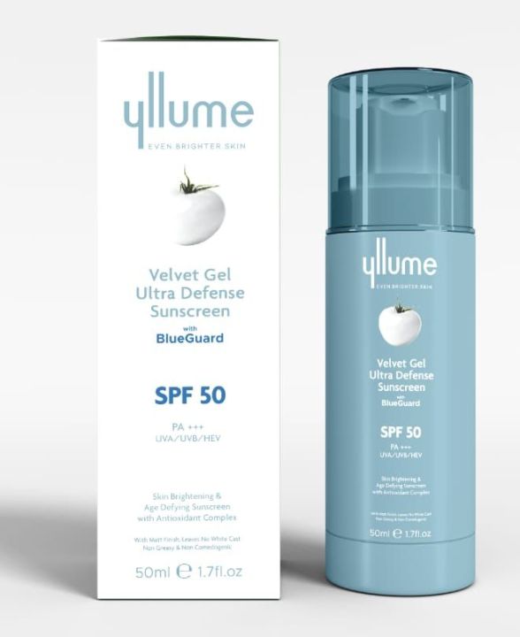 Yllume Velvet Gel Ultra Defense Sunscreen with Blueguard | Lazada PH