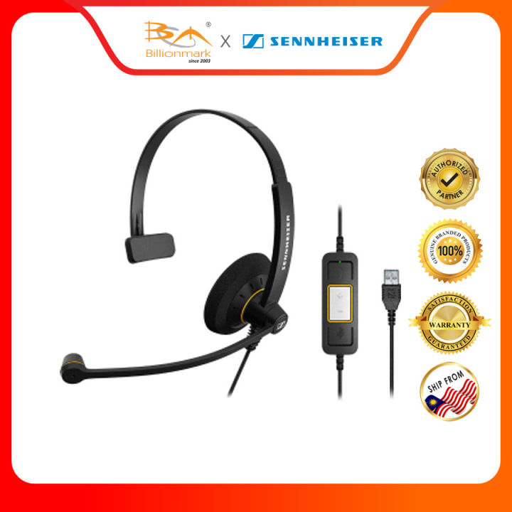 Sennheiser SC 30 USB ML Single Sided Business HD Headset Sound ...