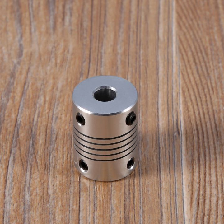 Silver Coupling Flexible Connector Aluminum Flexible Coupling Stepper ...
