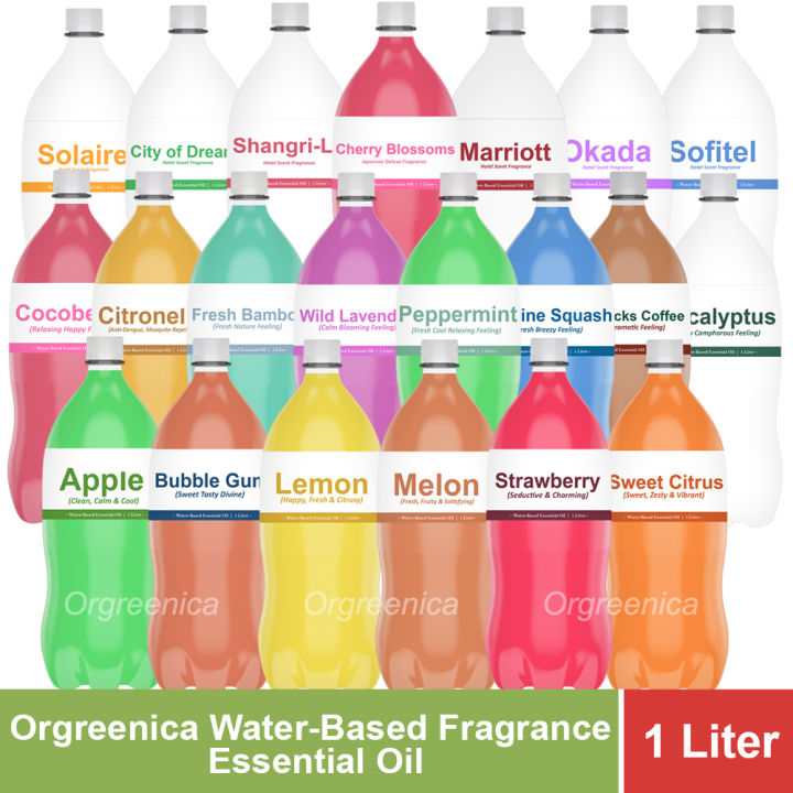 Orgreenica 1 Liter Scent Fragrance Essential Oil for Humidifier ...