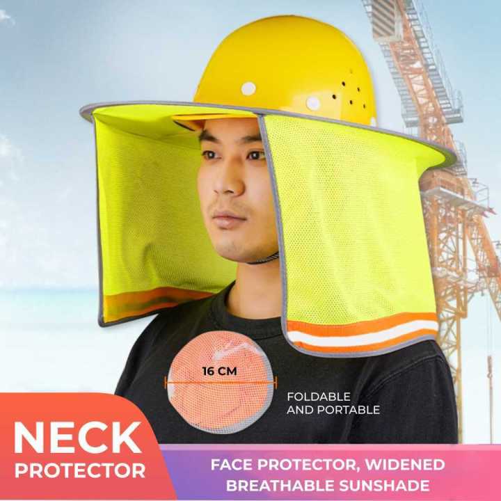 [TROLIKU] Topi Sunbrim Proyek Safety K3 Topi Pelindung Sinar Matahari ...