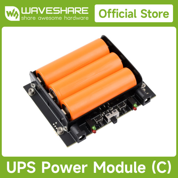 Uninterruptible Power Supply UPS Module (C) For Jetson Orin, Supports ...
